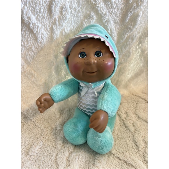 Toys | Cpk Cabbage Patch Kids Cuties Cleo Shark Doll 9 Plush Stuffed ...